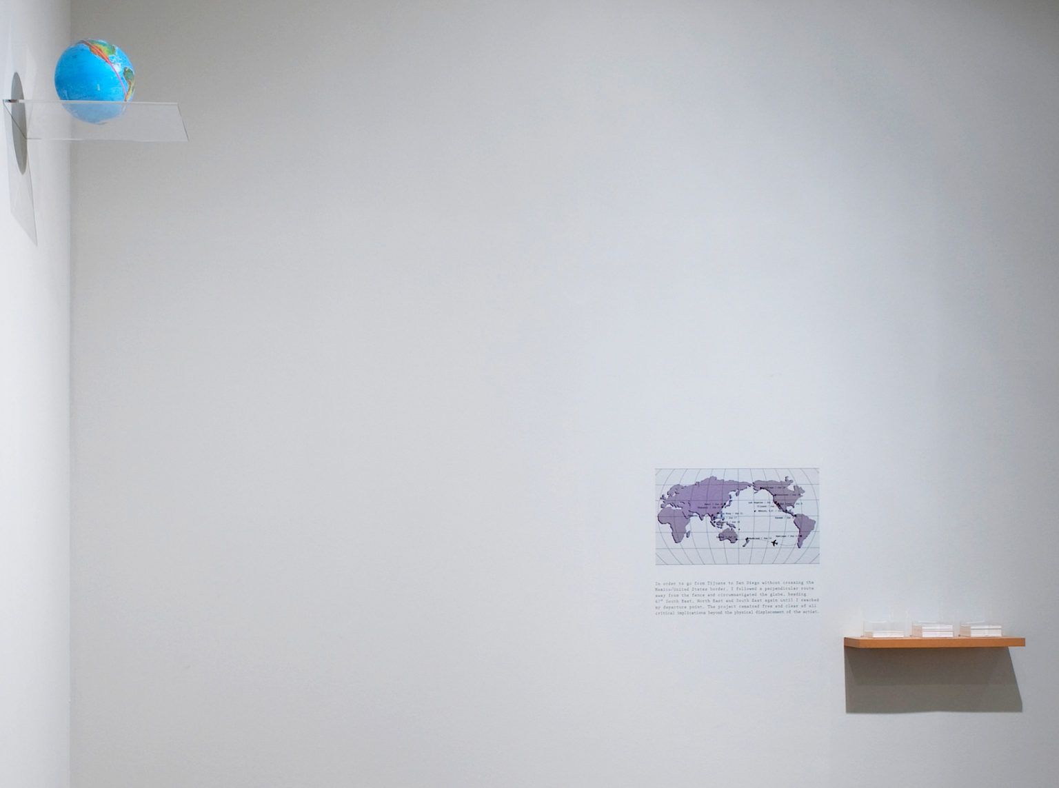 Francis Alÿs – The Loop, 1997, Tijuana – San Diego, Ephemere of an ...